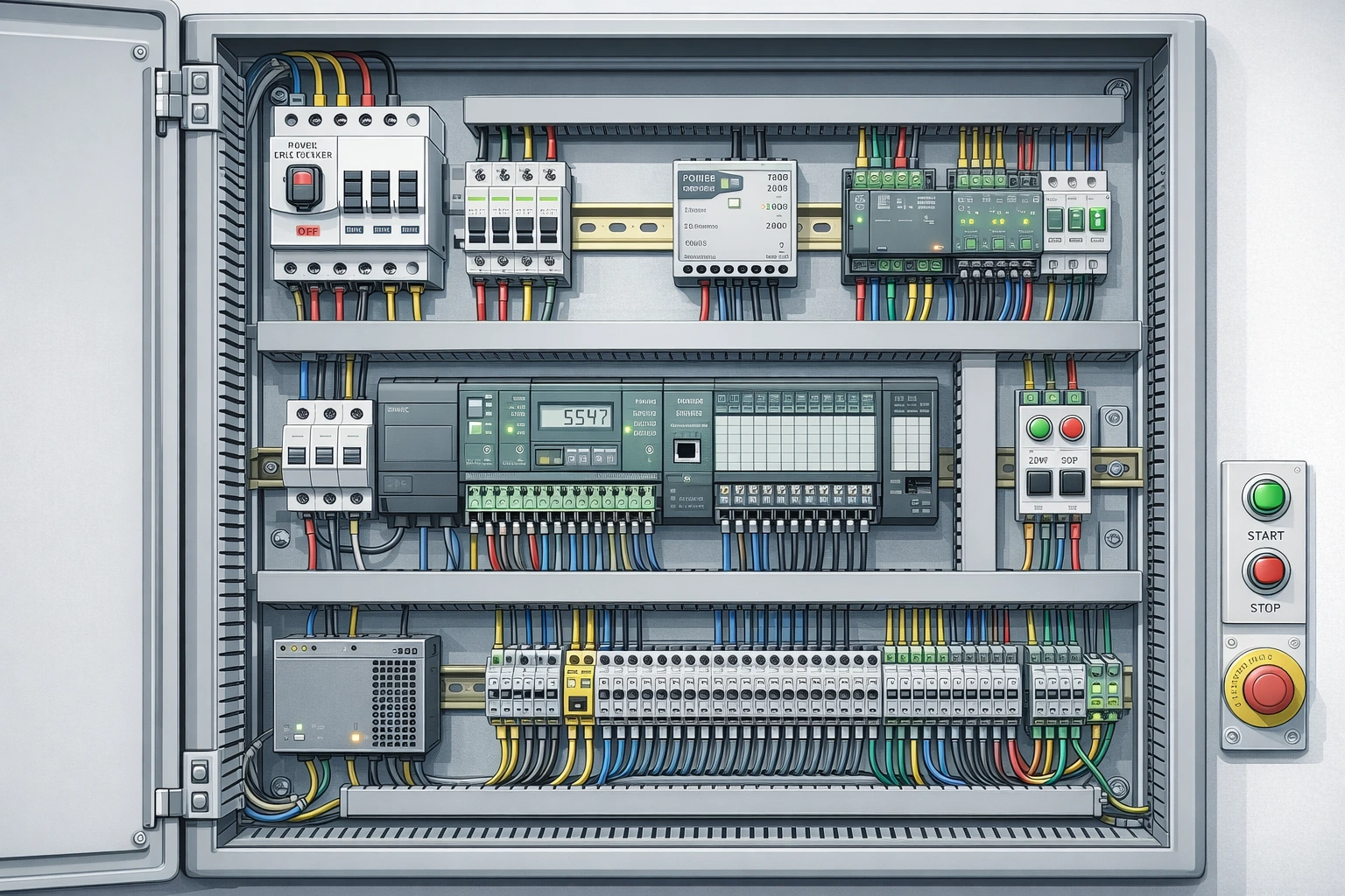 Industrial Control Panels | Sapientechs.com